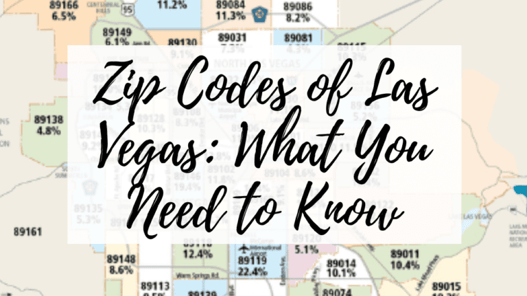 Zip Codes of Las Vegas: What You Need to Know